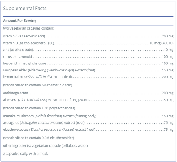 Daily Immune (#120 capsules) – Noble Supplements